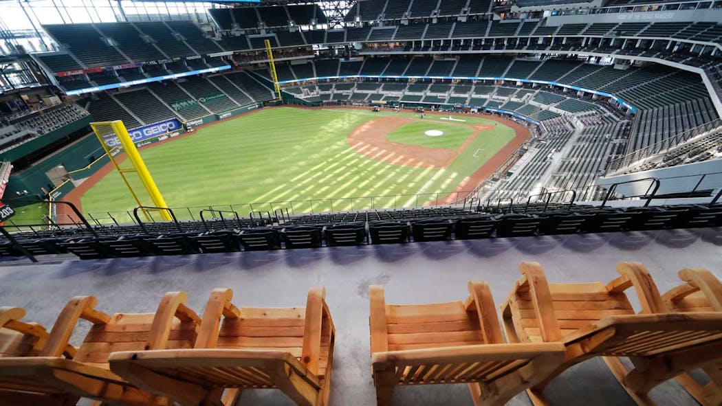 Texas Rangers Allowing 100% Capacity At Stadium For Opening Day